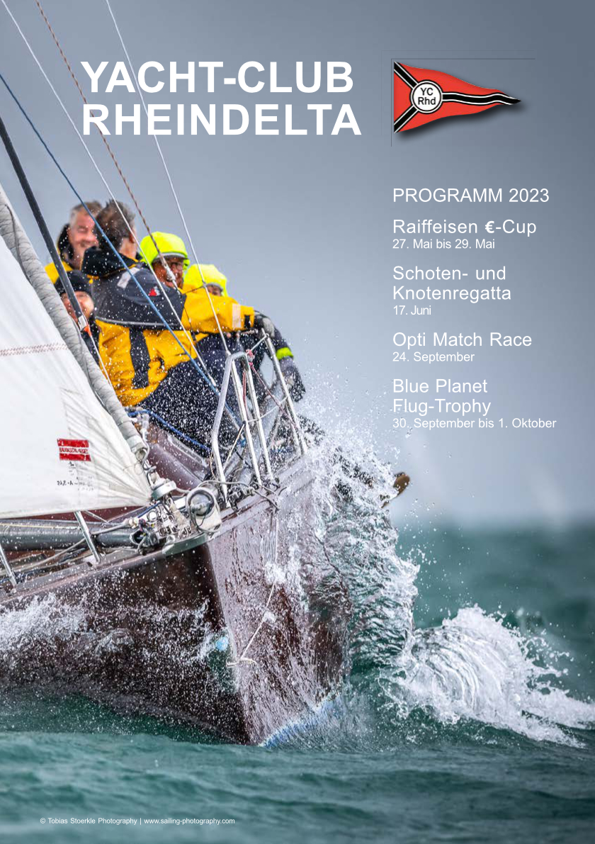 YCRhd Programmheft 2023 – Yacht-Club Rheindelta